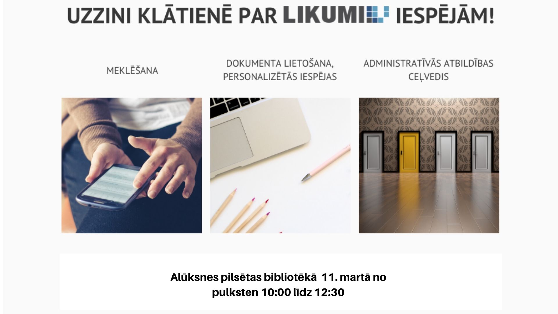 Izzini Likumi.lv iespējas Atvērto durvju dienā! – Alūksnes novads